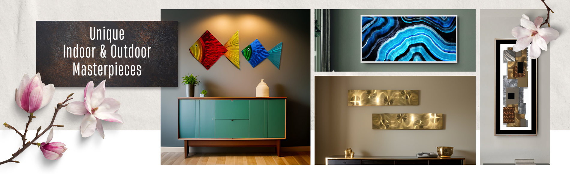 Jon Allen Metal Wall Art, Sculptures, Clocks, Wall Décor, Paintings
