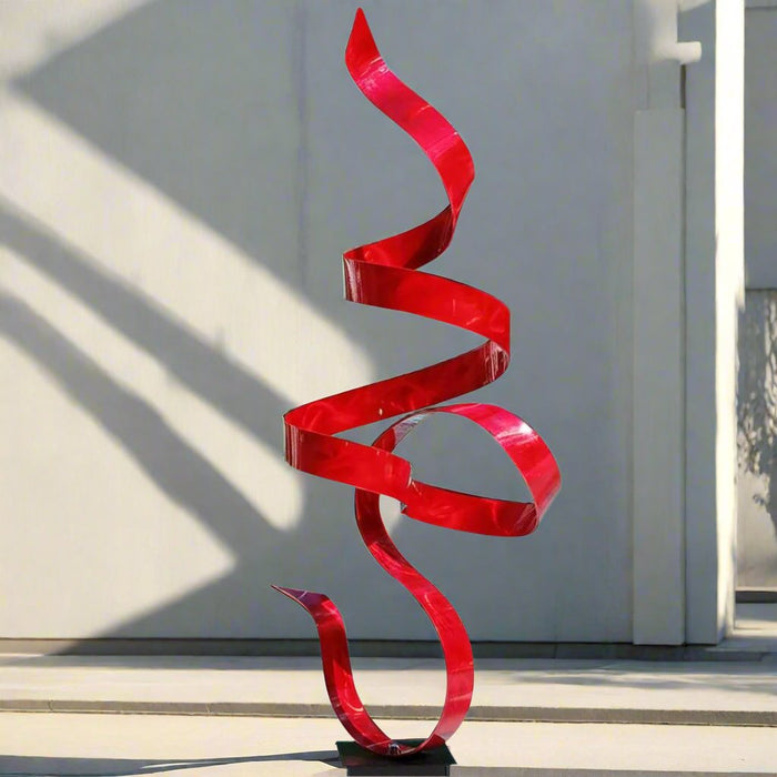 Large Outdoor Metal Sculptures Garden Statue Art Decor by Jon Allen ...